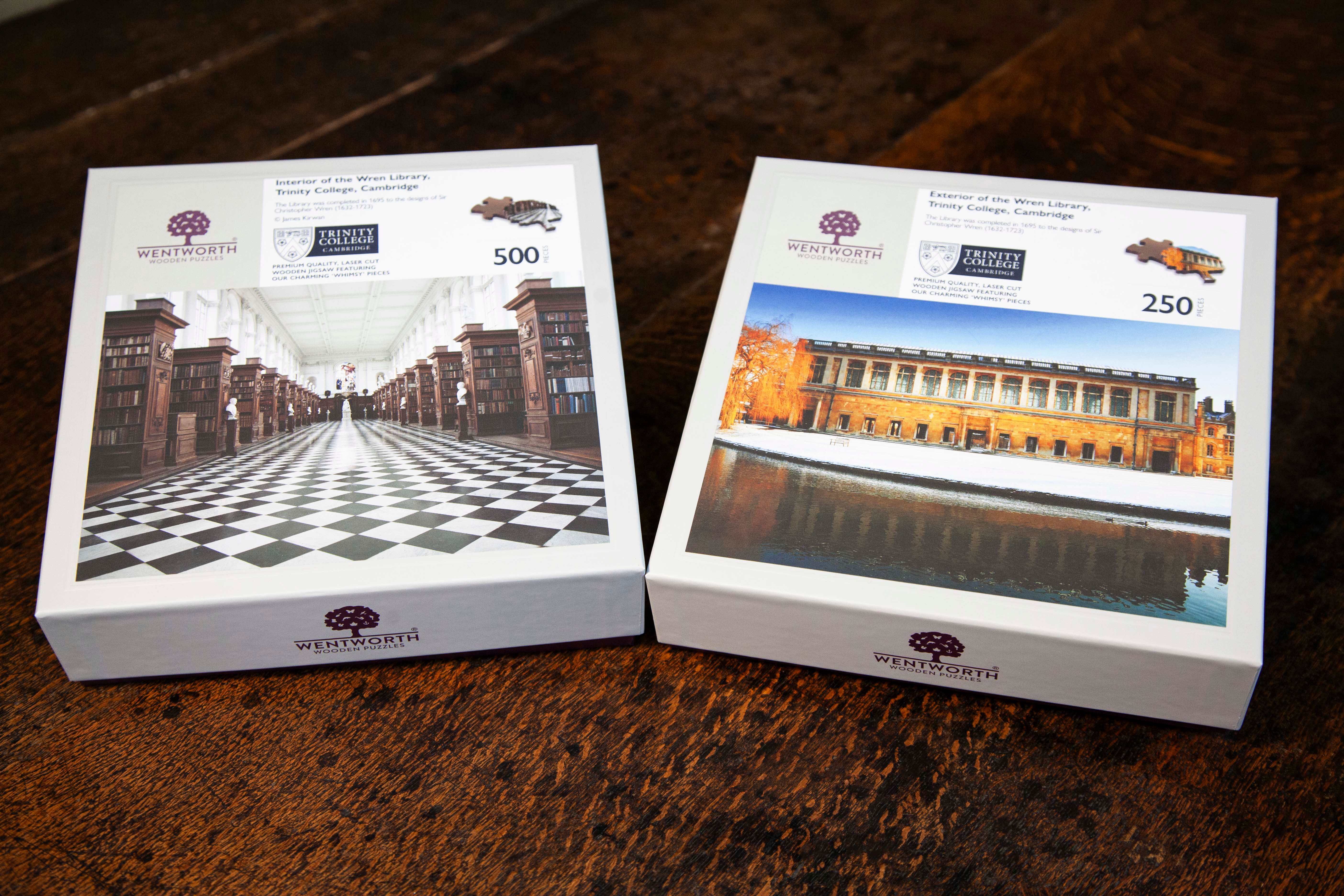 Wentworth Puzzles: The Interior and Exterior of the Wren Library, 500 ...